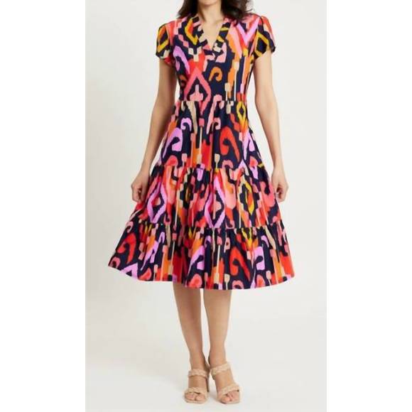 Jude Connally | Dresses | New Jude Connally Libby Dress In Grand Ikat ...